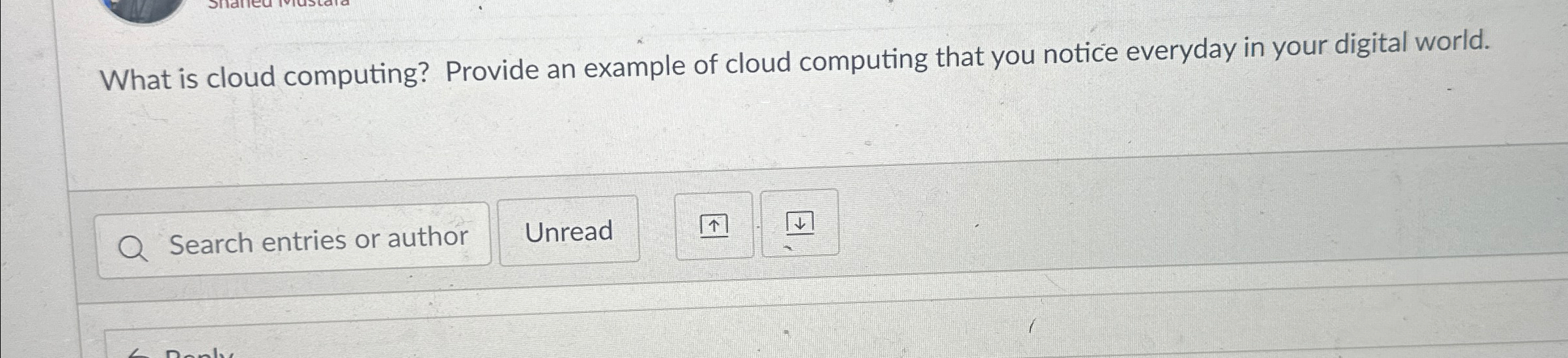 Solved What is cloud computing? Provide an example of cloud | Chegg.com