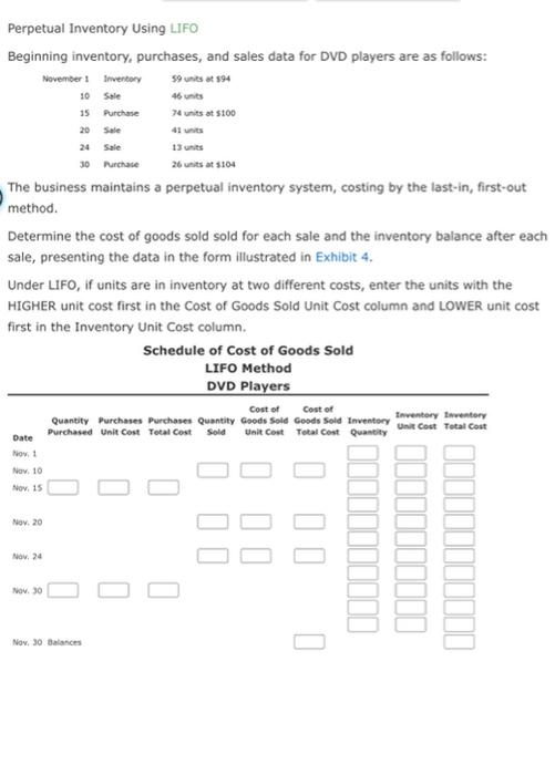 Solved Perpetual Inventory Using FIFO Beginning inventory, | Chegg.com