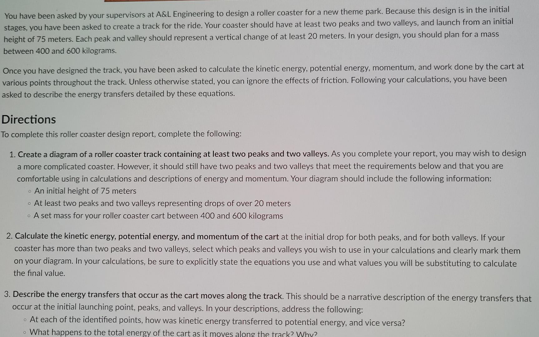 Solved Competency In this project, you will demonstrate your | Chegg.com