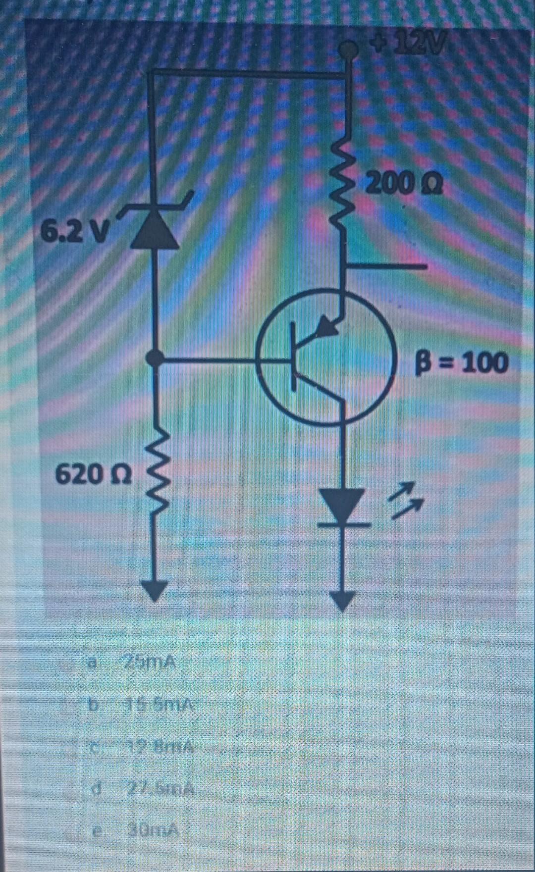 Solved In the circuit in the figure, the emitter-base | Chegg.com