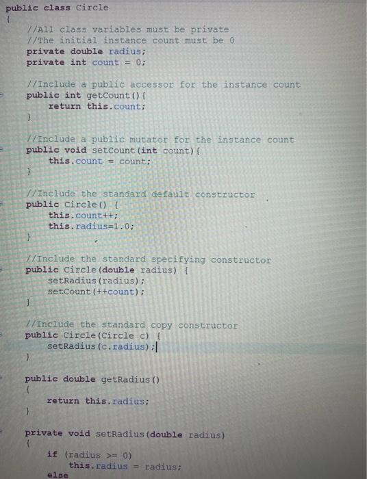 Solved I'm just a bit confused about the constructors: the | Chegg.com