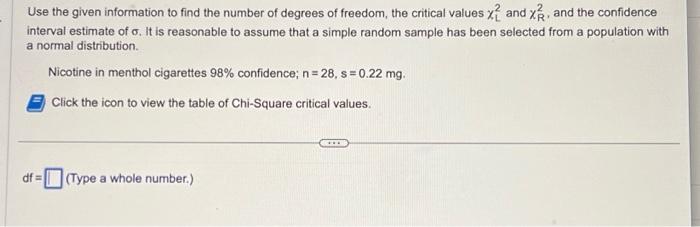 Solved Use the given information to find the number of | Chegg.com