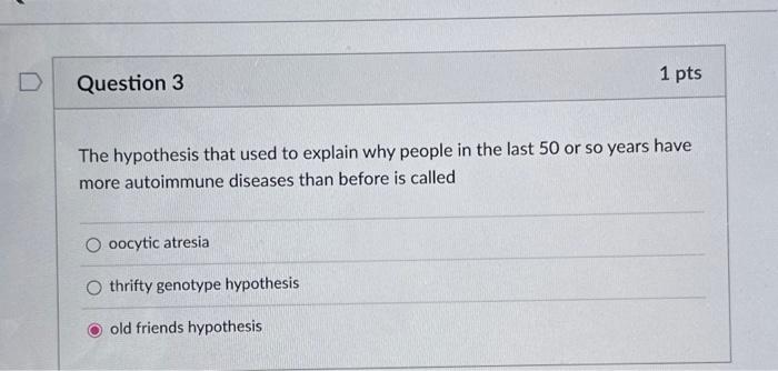 Solved The hypothesis that used to explain why people in the | Chegg.com