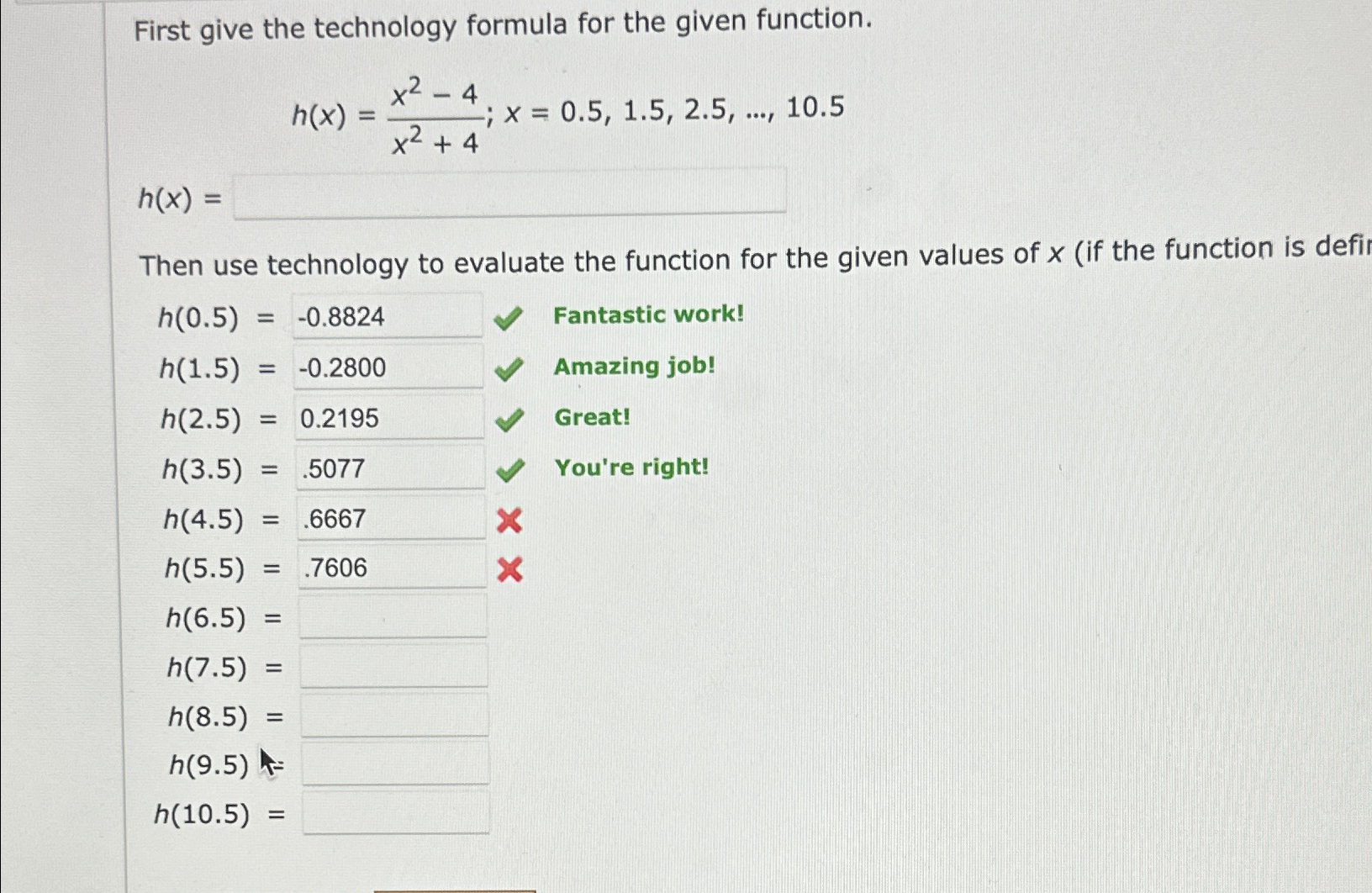 Solved First give the technology formula for the given | Chegg.com