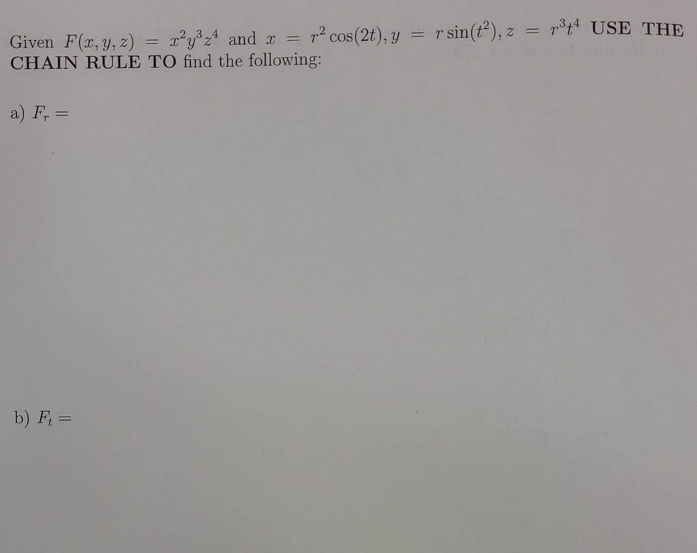Solved please show how you did it without skipping any | Chegg.com