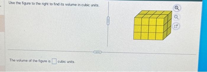 Solved Use the figure to the right to find its volume in | Chegg.com