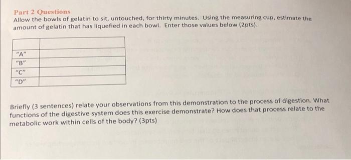 Solved Instructions You will be instructed to complete a | Chegg.com