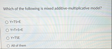 Solved Which of the following is mixed | Chegg.com