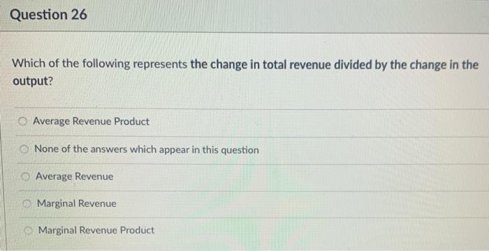 Solved Question 23 As discussed in class, which of the | Chegg.com