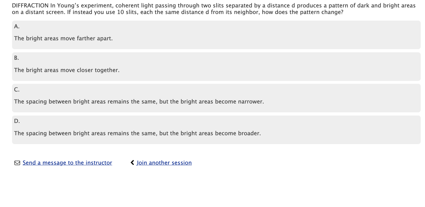 Solved DIFFRACTION In Young's experiment, coherent light | Chegg.com
