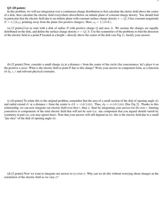 Solved Q3 (20 points) In this problem, we will use | Chegg.com