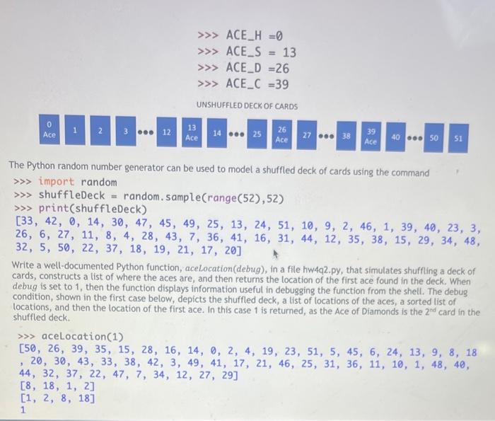 Solved The deck of playing cards consists of 52 cards of | Chegg.com
