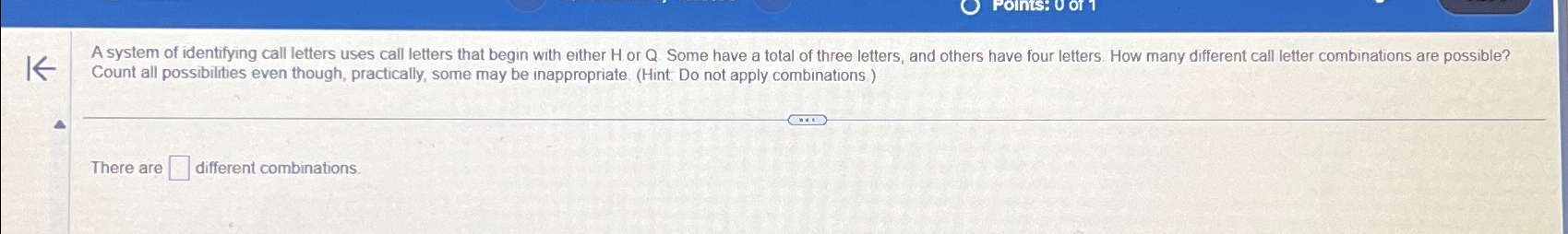 Solved A system of identifying call letters uses call | Chegg.com