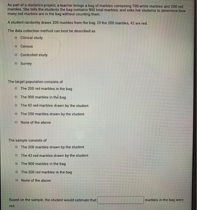 Solved As Part Of A Statistics Project A Teacher Brings A Chegg Solved As Part Of A Statistics Project A Teacher Brings A Chegg