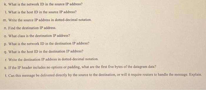 Solved I expect answers in hexadecimal only except flags in | Chegg.com
