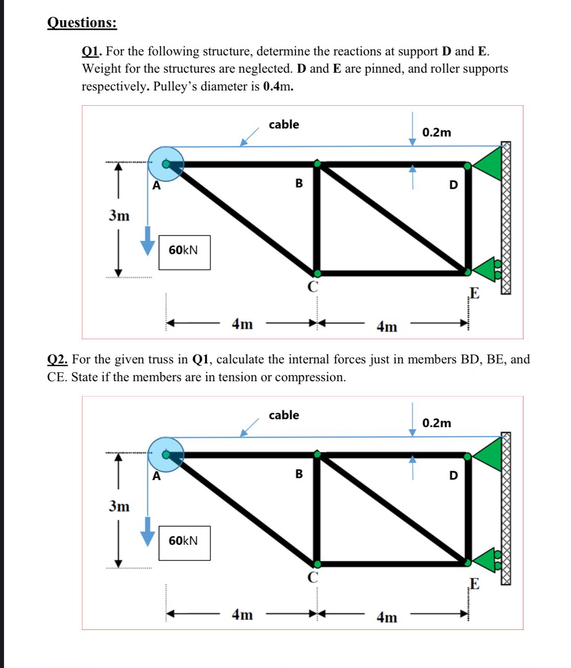 Solved Solve it fast please i will apove Questions:Q1. ﻿For | Chegg.com