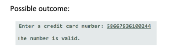Suppose you type a 14-digit credit card number into a | Chegg.com