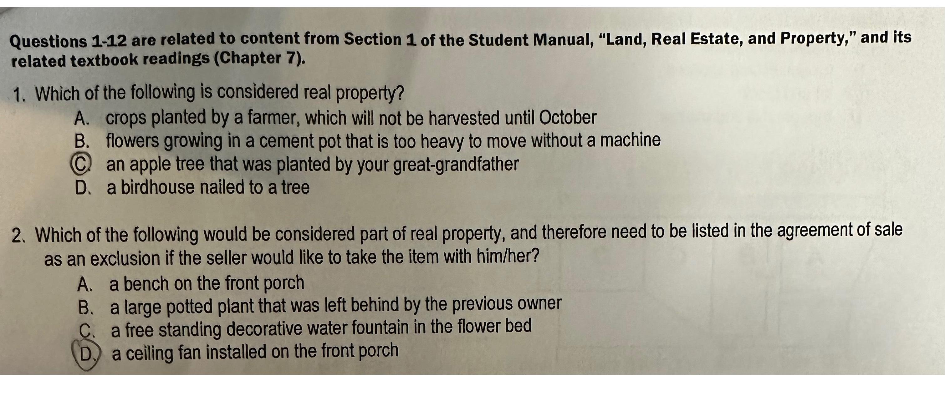 Solved Questions 1-12 are related to content from Section 1 | Chegg.com Solved Questions 1-12 are related to content from Section 1 | Chegg.com