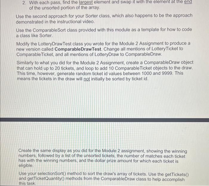 Solved Part A: Comparable Lottery Tickets Create a new | Chegg.com