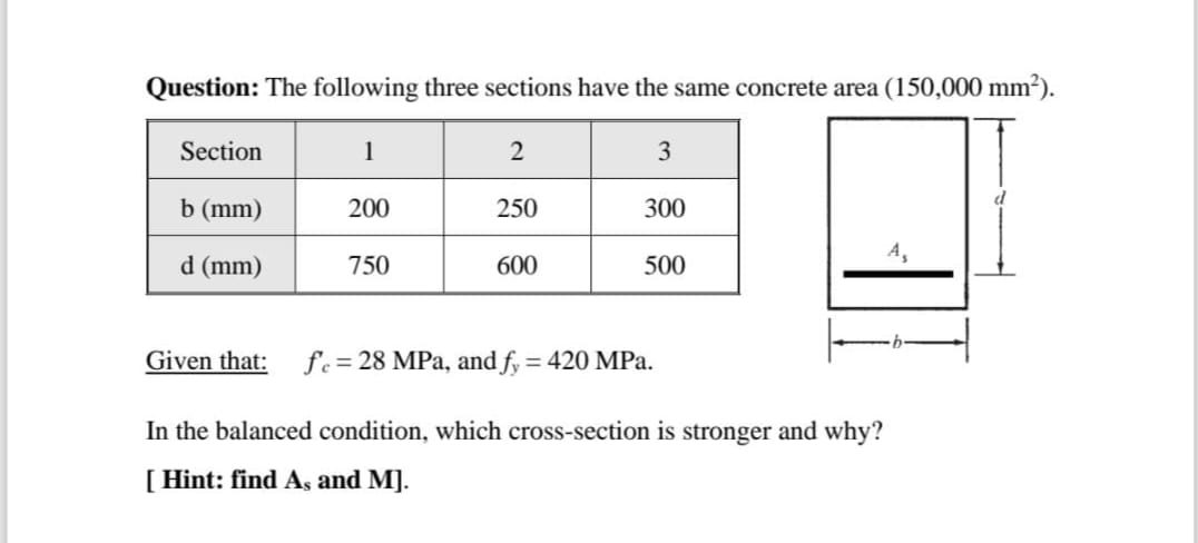 Solved Question: The following three sections have the same | Chegg.com