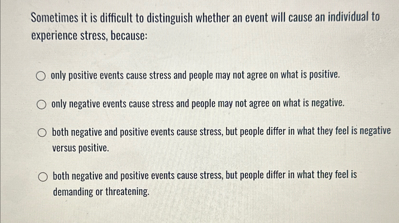 Solved Sometimes it is difficult to distinguish whether an | Chegg.com