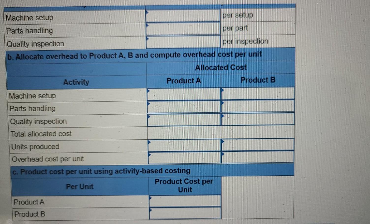 Solved Exercise 4-11 (Algo) Computing product cost per unit | Chegg.com
