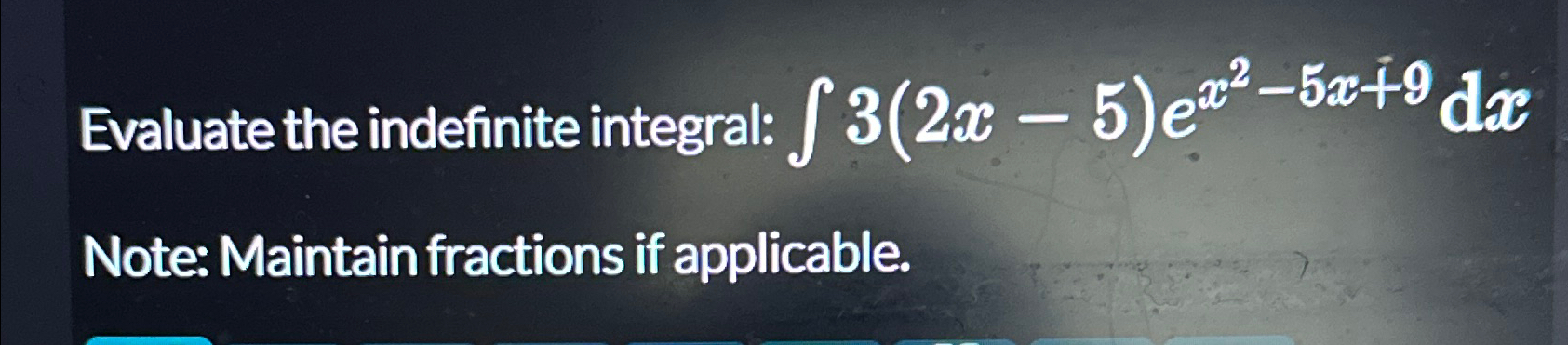 Solved Evaluate the indefinite integral: | Chegg.com