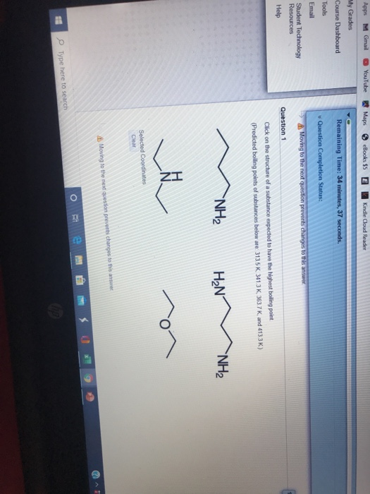 Solved mark the structure of substance has highest boiling | Chegg.com