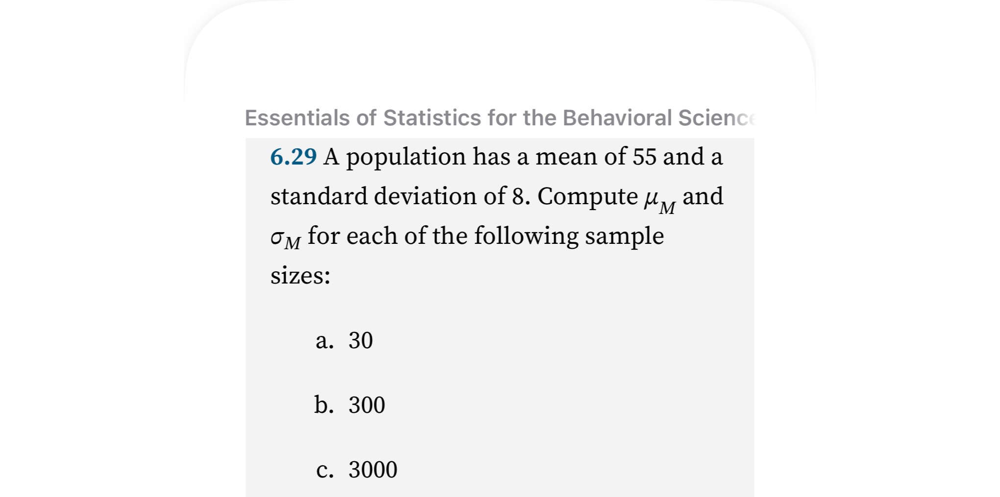 Solved Essentials of Statistics for the Behavioral Scienc | Chegg.com