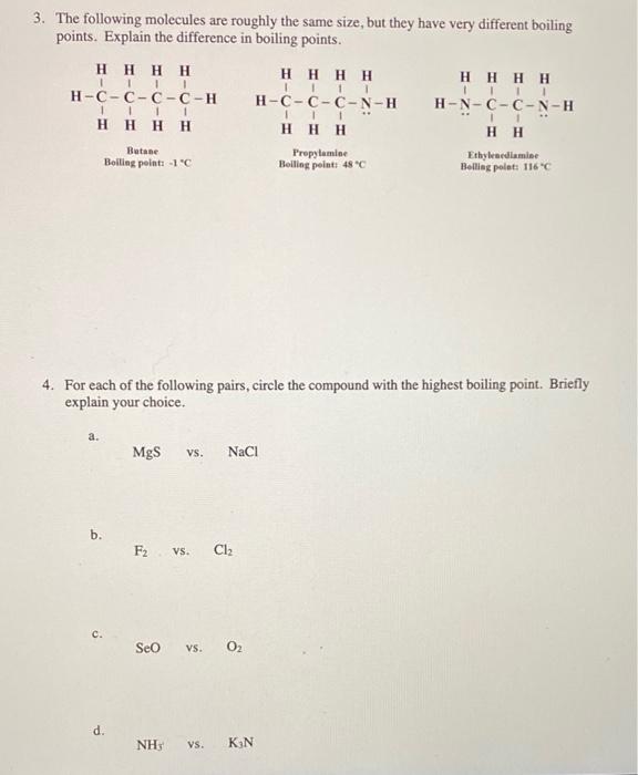 Solved 1. Consider the attractive forces in ammonia (NH3). | Chegg.com