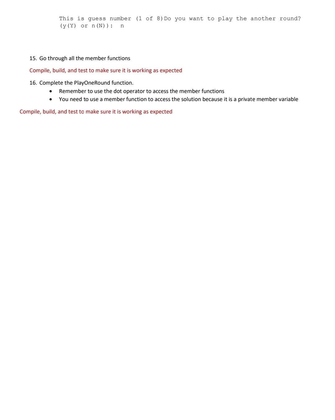Solved STEP BY STEP INSTRUCTIONS COP 3014 - program | Chegg.com