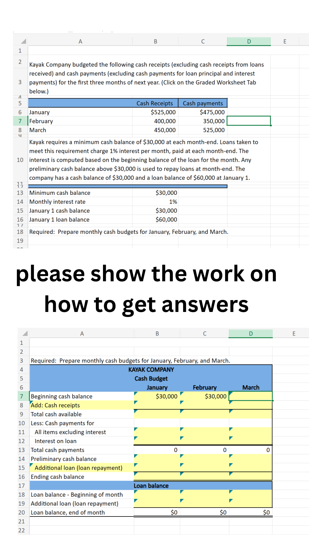 Solved Please help me learn how to get the answers. I need | Chegg.com