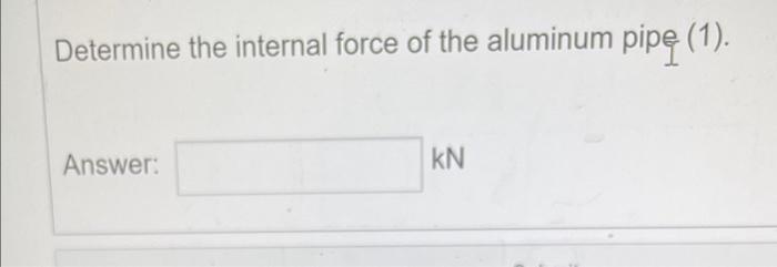 Solved Two identical steel [E = 200GPa ] pipes, each with a | Chegg.com