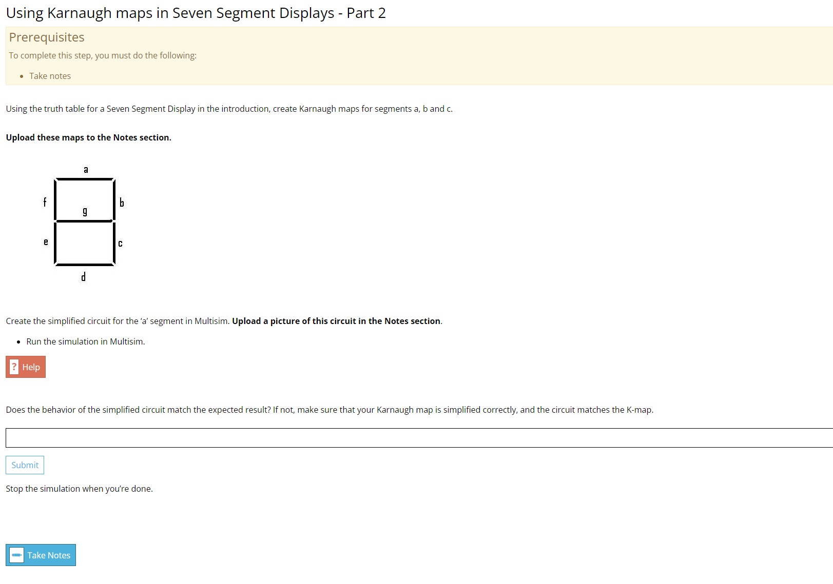 Solved Using Karnaugh maps in Seven Segment Displays - ﻿Part | Chegg.com