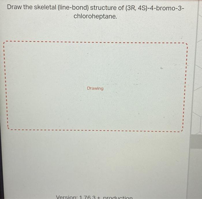Solved Draw the skeletal (line-bond) structure of | Chegg.com
