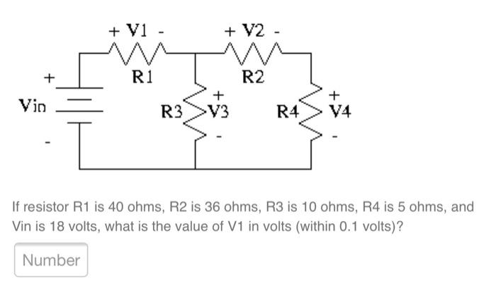 Solved If resistor R1 is 40 ohms, R2 is 36 ohms, R3 is 10 | Chegg.com