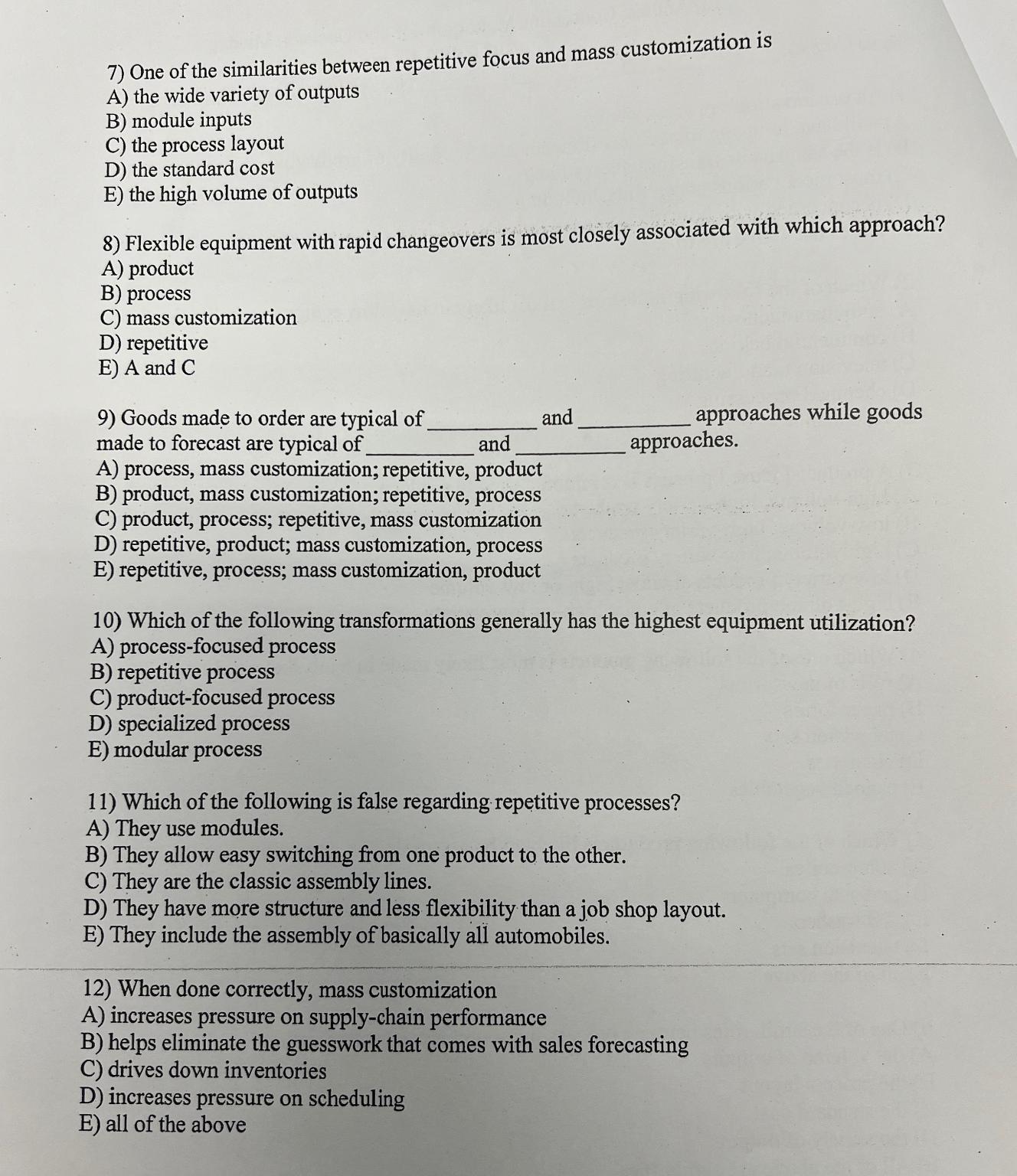 Solved One of the similarities between repetitive focus and | Chegg.com