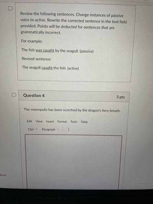 Identify and correct the nominalized verb in each of | Chegg.com