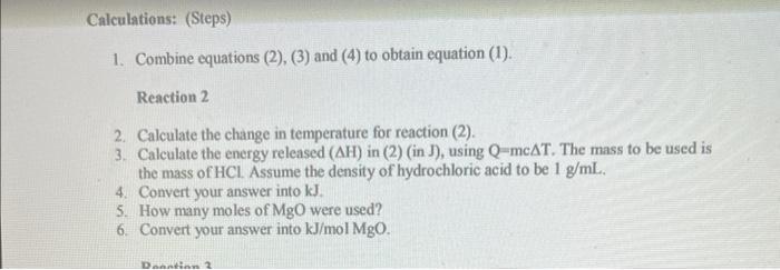 1. Combine equations (2), (3) and (4) to obtain | Chegg.com