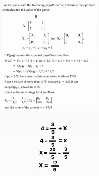 Solved Can you explain the equation of X, how do we get 4, | Chegg.com