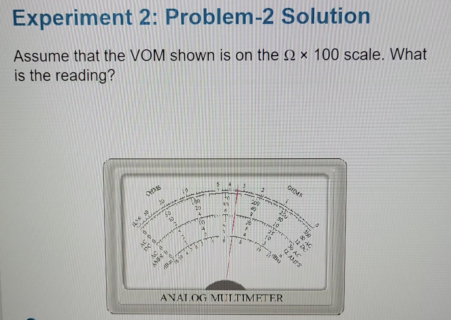 Solved 1. Identify the primary divisions on the meter. 2. | Chegg.com