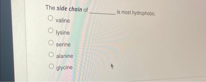 Solved The amino acid proline is unique because the R group: | Chegg.com