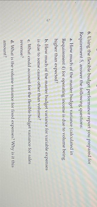 Solved E10-42B. Comprehensive flexible budget problem | Chegg.com