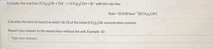 Solved Consider the reaction: | Chegg.com