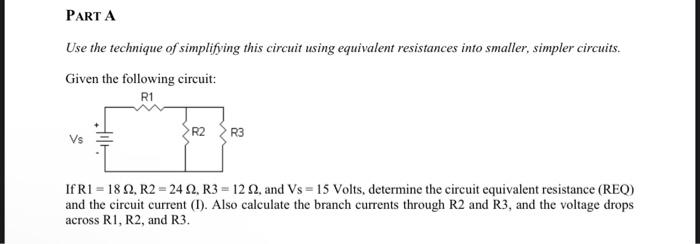 Solved Use the technique of simplifying this circuit using | Chegg.com