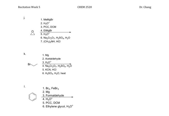 Solved 1. For the following reactions, predict the major | Chegg.com