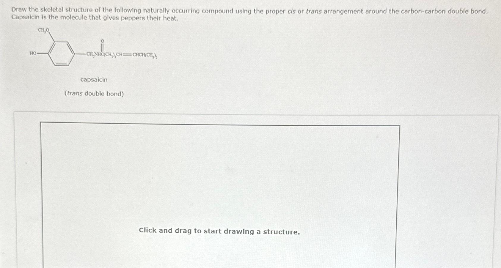Solved Draw The Skeletal Structure Of The Following