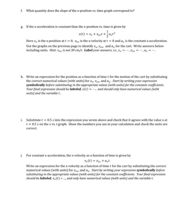 Activity 1 2 One Dimensional Motion Please View The