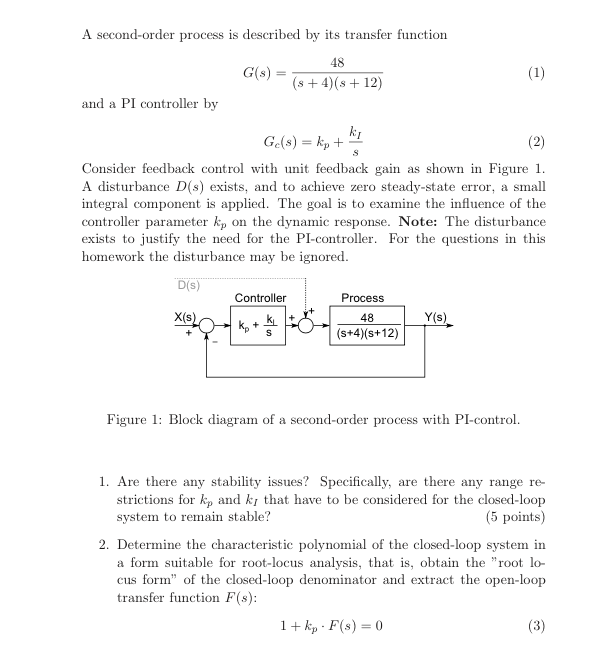 Solved A system is described by its transfer function | Chegg.com