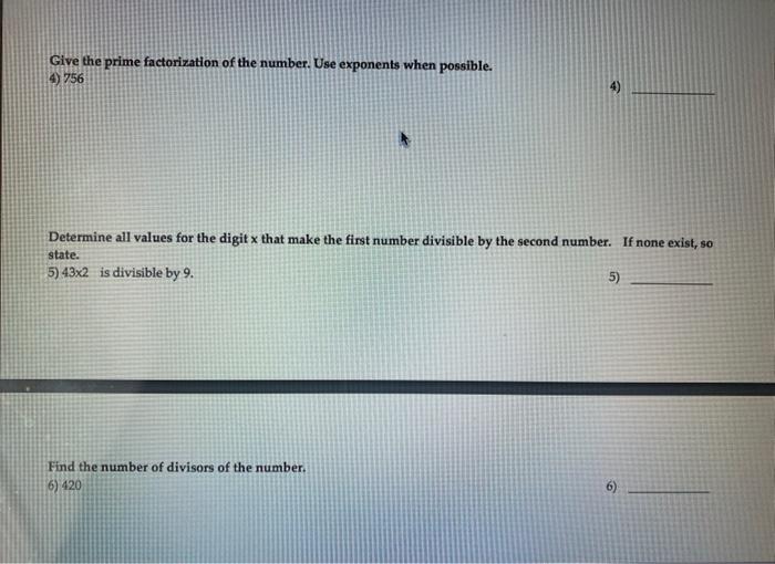 Solved Give the prime factorization of the number. Use | Chegg.com